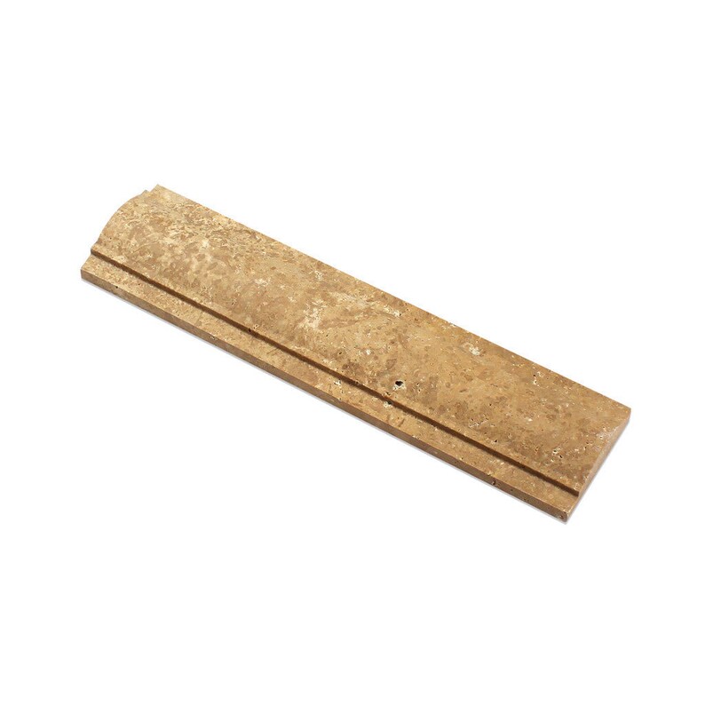 Noce Travertine Honed Arch / Baldwin Trim Molding - Etsy