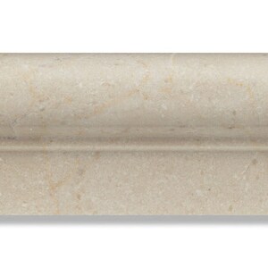 Crema Marfil Marble Honed OG-1 Chair Rail Molding Trim - Etsy