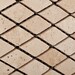 Ivory Travertine 1 Diamond Tumbled Mosaic Tile - Etsy