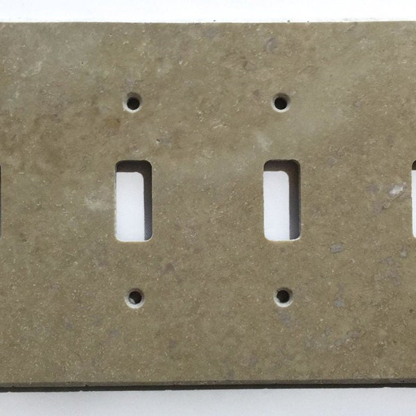 Travertine Switch Plate Covers - Etsy