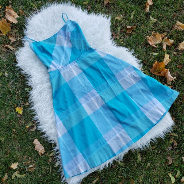 2000s Plaid Dress - Etsy