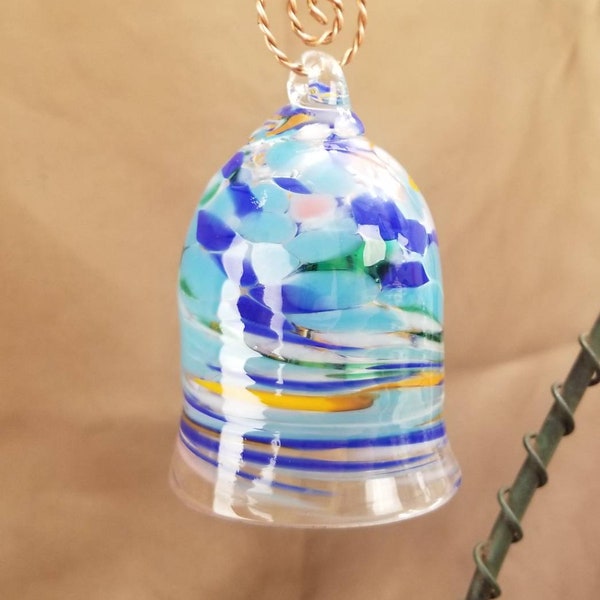 Blown Glass Bells - Etsy