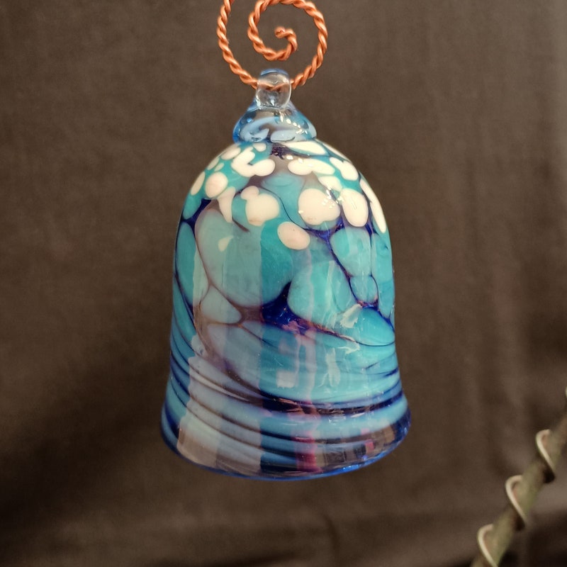 Glass Bell Ornament - Etsy