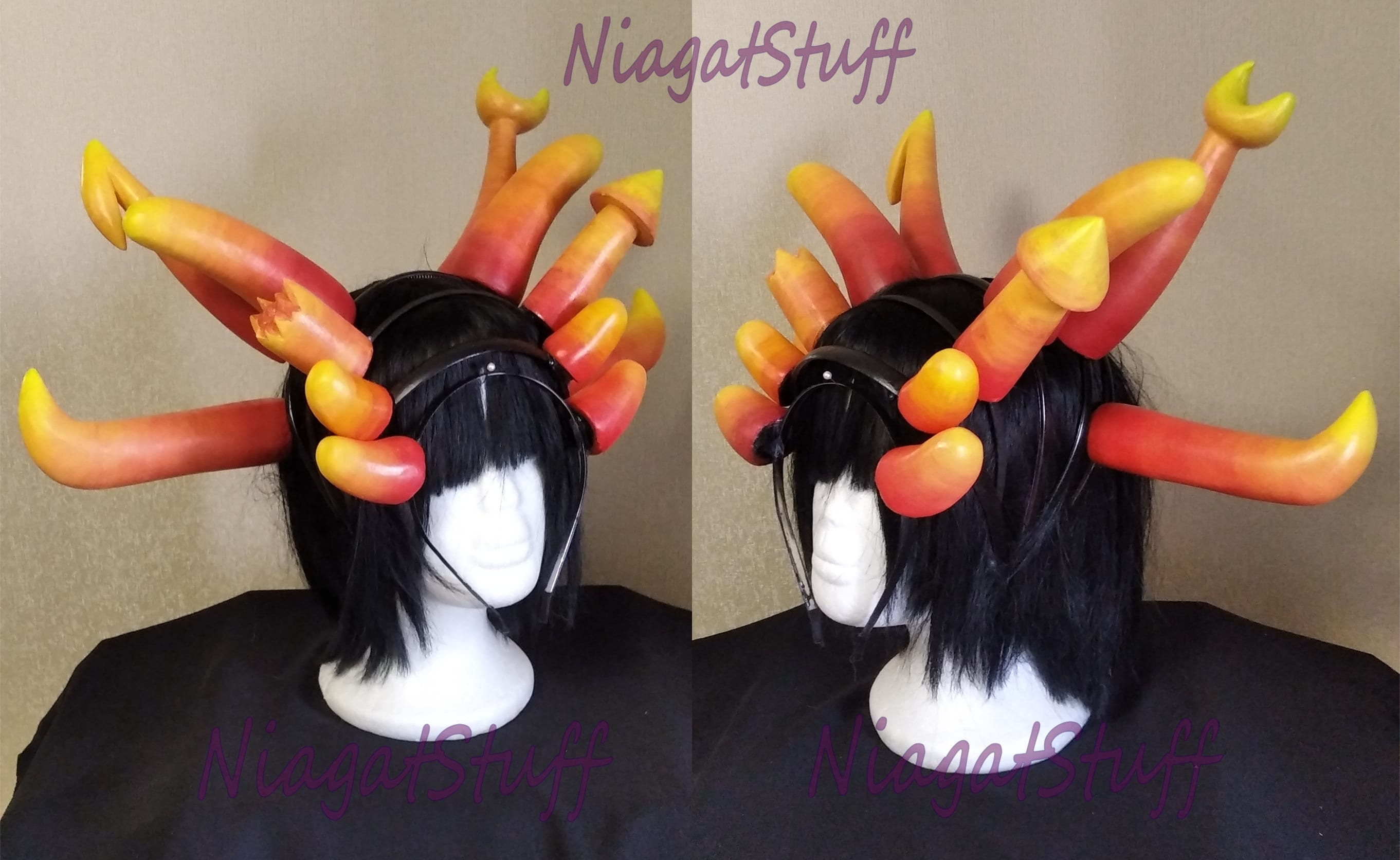 Homestuck Troll horns cosplay Equius Zahhak Karkat Kankri | Etsy