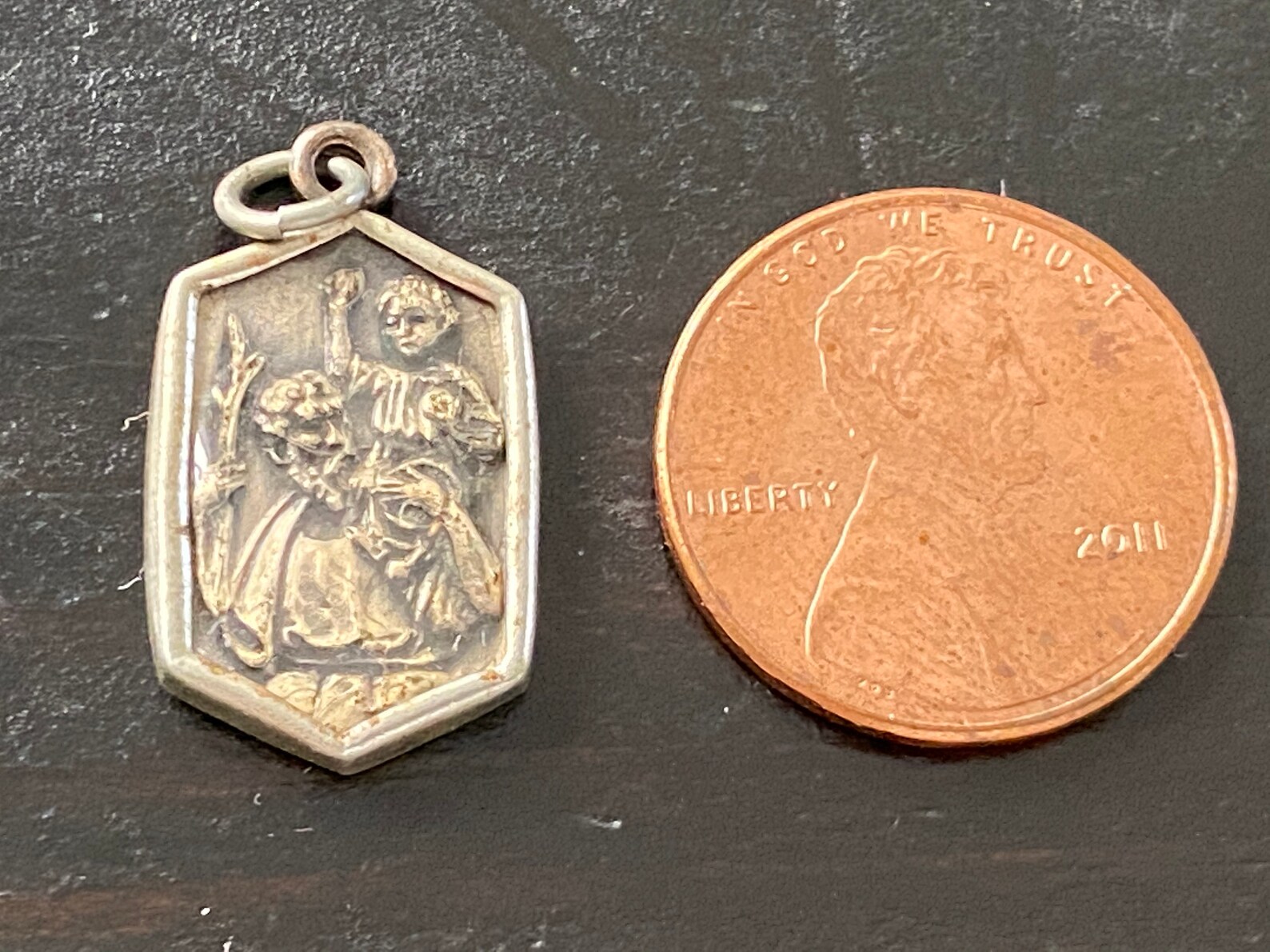 Vintage Framed St Christopher Religious Medal I Am Catholic - Etsy UK