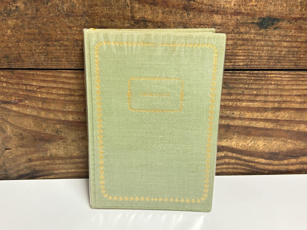 Antique 1827 Armance by Stendhal, Revised 1925, Hardcover, French ...