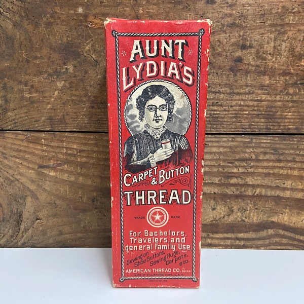 Antique Button Box - Etsy