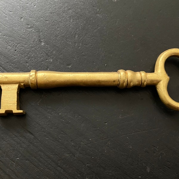 Large Brass Key - Etsy