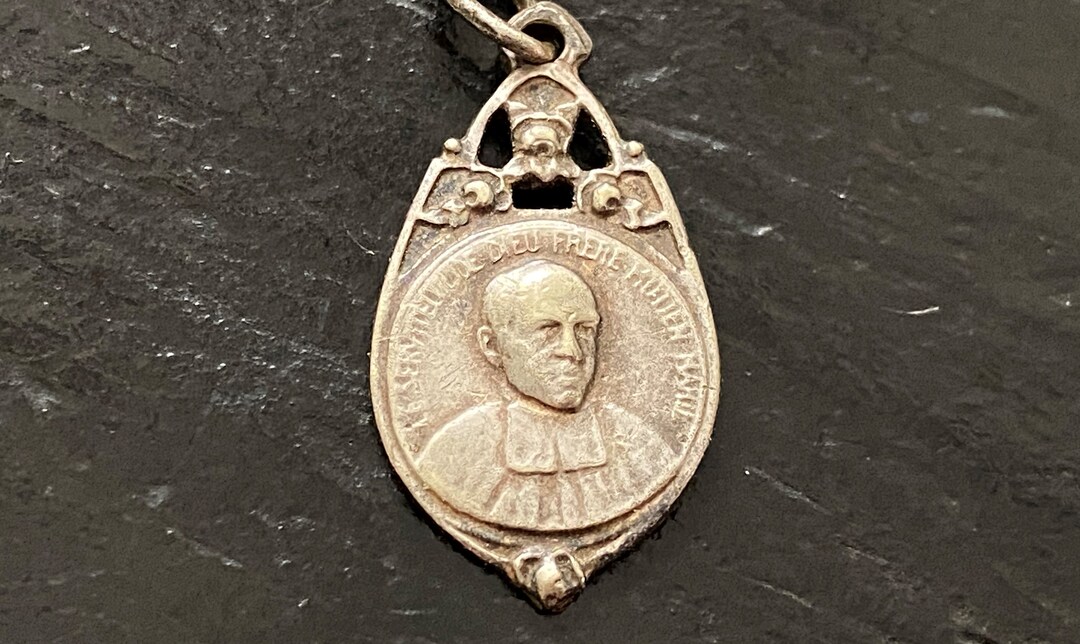 Antique Frere Mutien Marie Medal: Patron Saint of Simplicity - Etsy