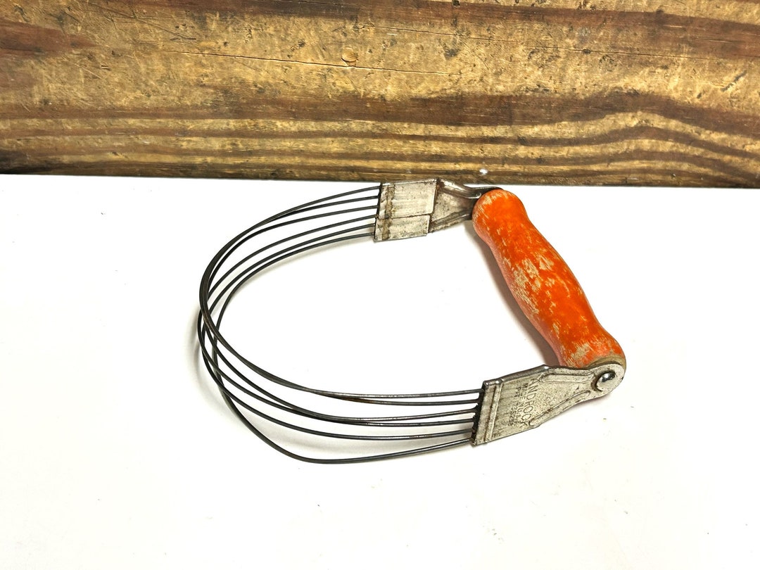 Vintage Pastry Cutter by Androck, Wooden Handle Metal Tines, 1950s ...