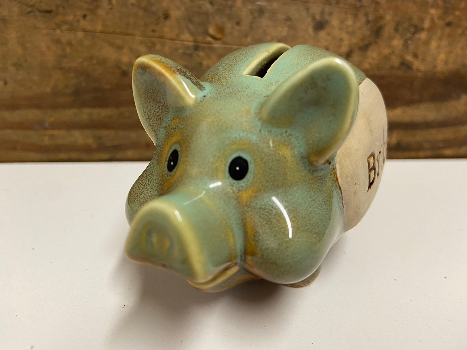 Vintage Stoneware Piggy Bank Bribes Piggy Bank vintage Child - Etsy France