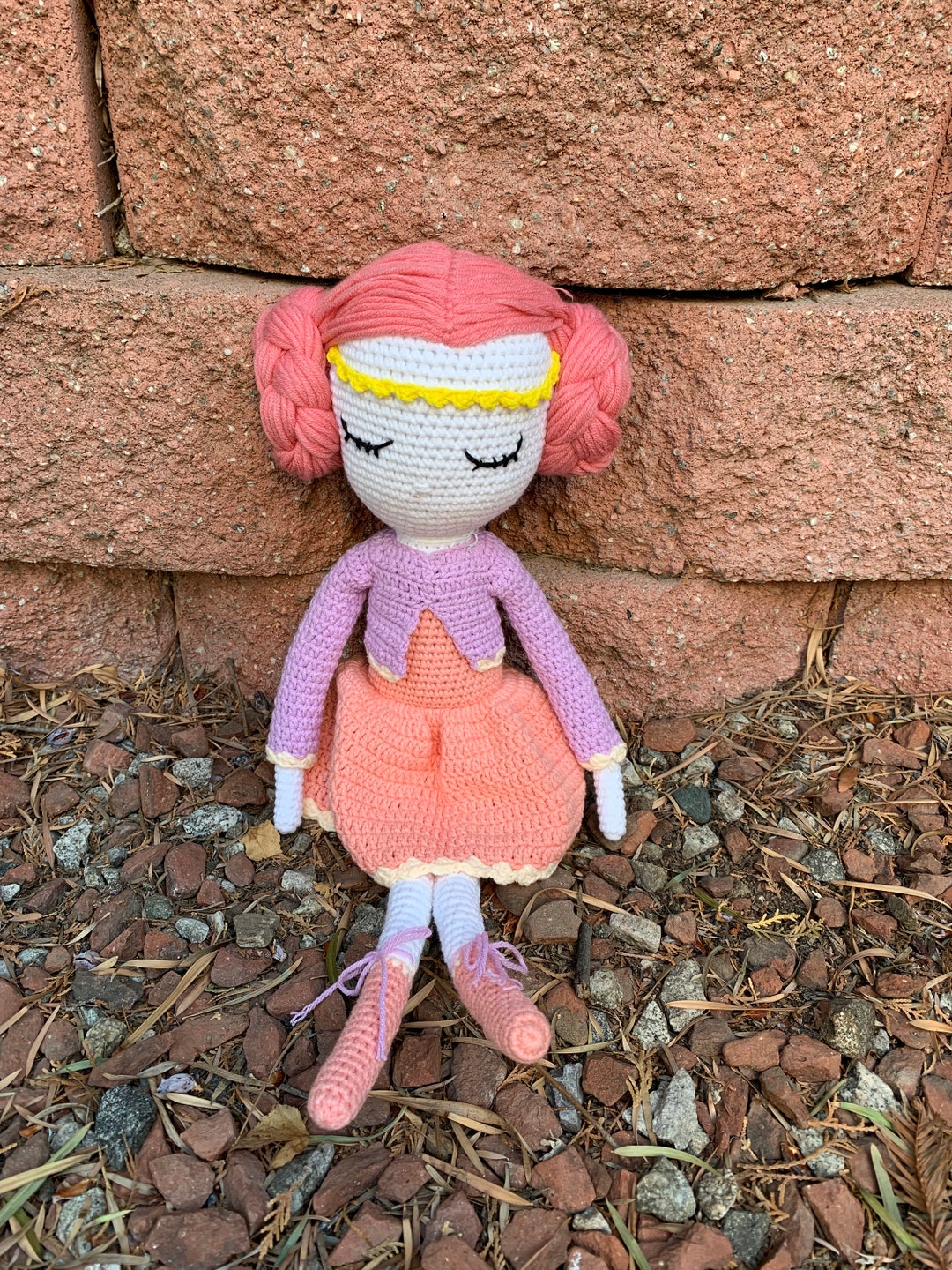 Crochet Ballerina Doll Amigurumi Ballerina Doll Handmade Ballerina ...