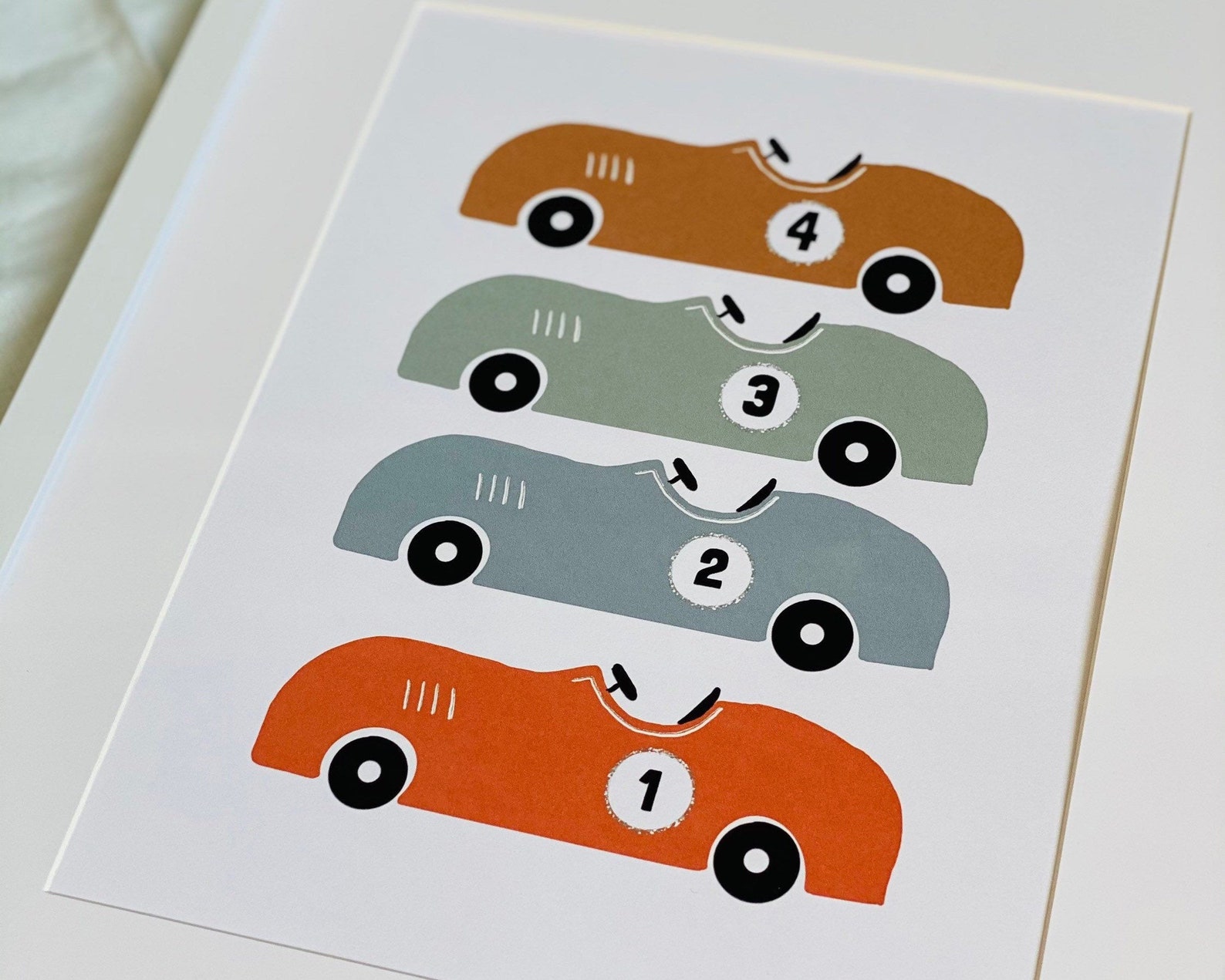 Vintage Race Car Printable Digital Downloadboys Nursery - Etsy