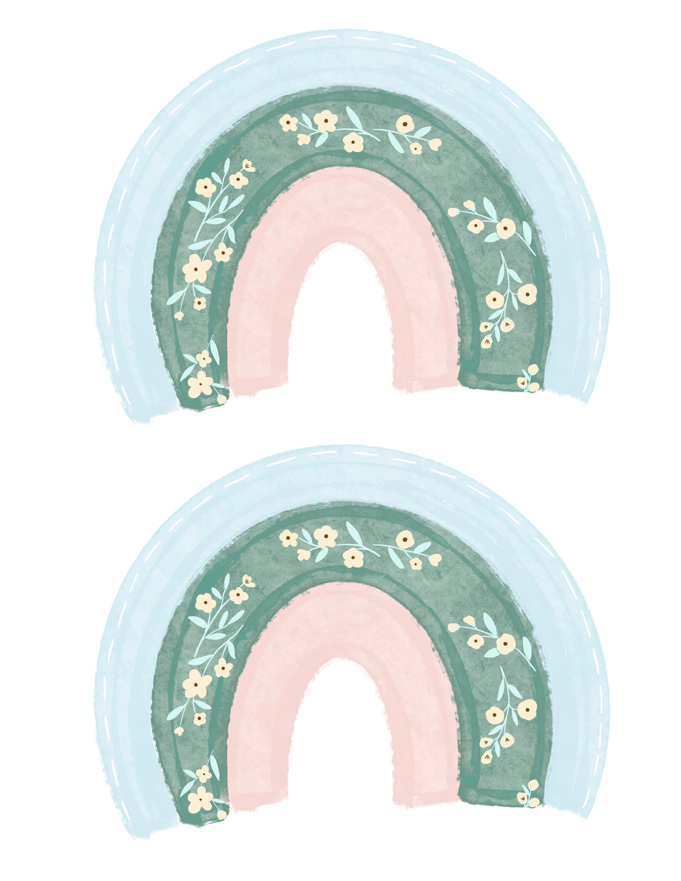 Banderas de banderines arcoíris, banderas de banderines, banderas ...