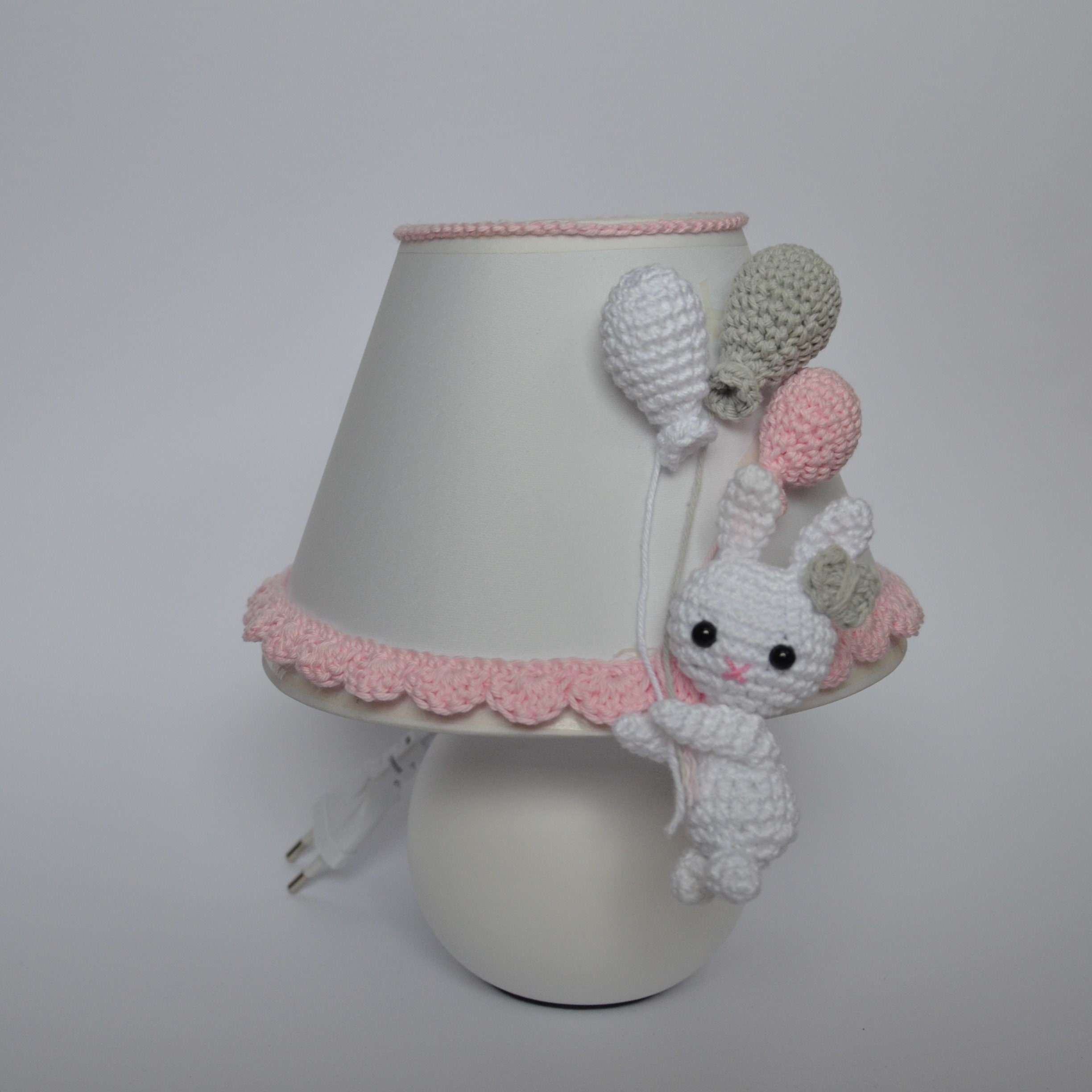 Table Nursery Night Lamp, Nursery Lamp, Nursery Lampshade, Personalized ...