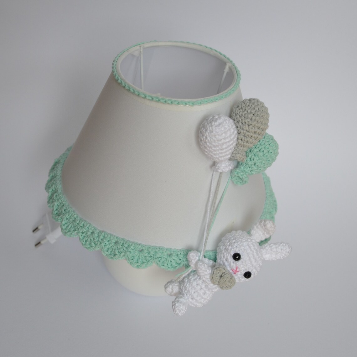 Table Nursery Night Lamp, Nursery Lamp, Nursery Lampshade, Personalized ...