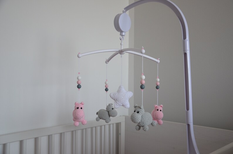 DIY Baby Mobile Kit Kit for Baby Mobile Hippo Mobile | Etsy