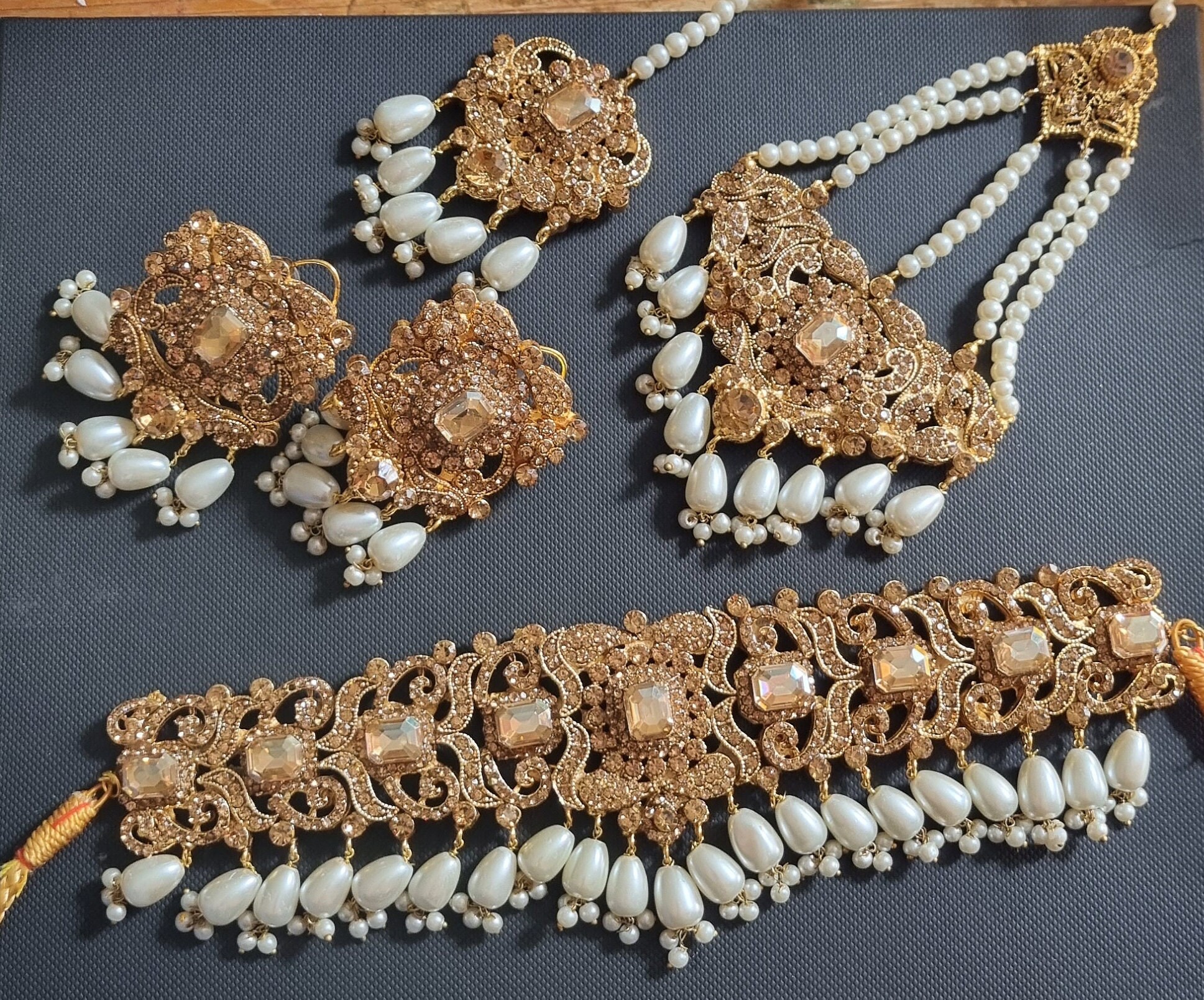 Pearl kandyan set store
