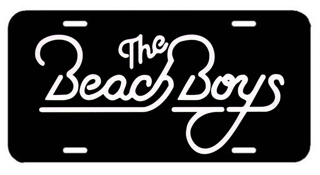 The Beach Boys License Plate/tag - Etsy