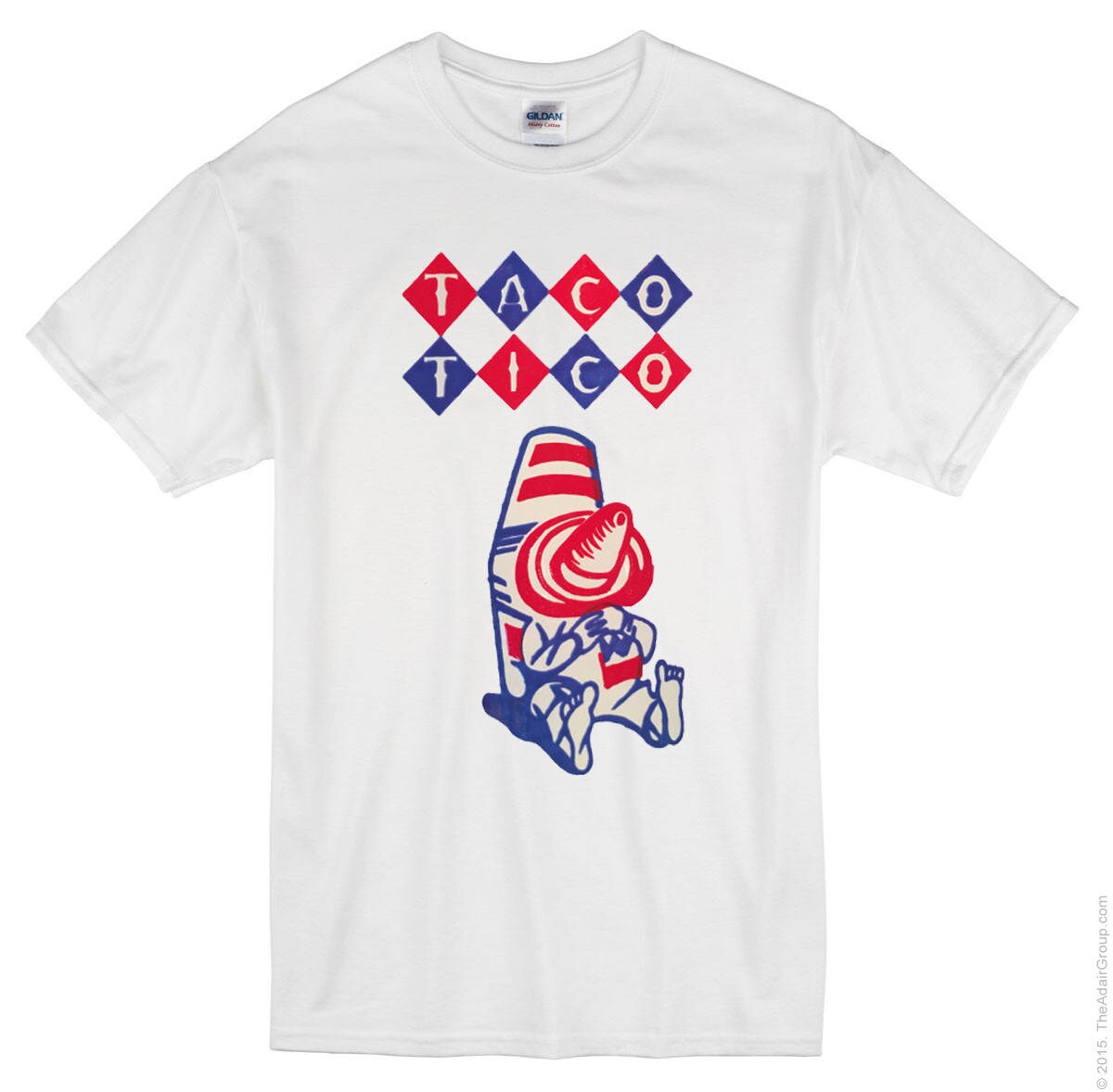 Vintage Style "taco Tico" T-shirt ~ Original Logo ~ Available in Black ...