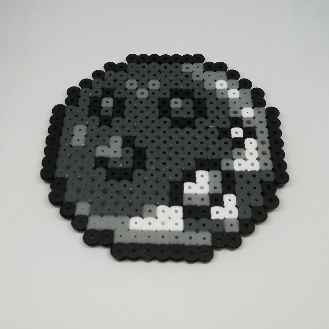 Lunar Moon Hama Bead Perler Bead Coasters Decorations - Etsy