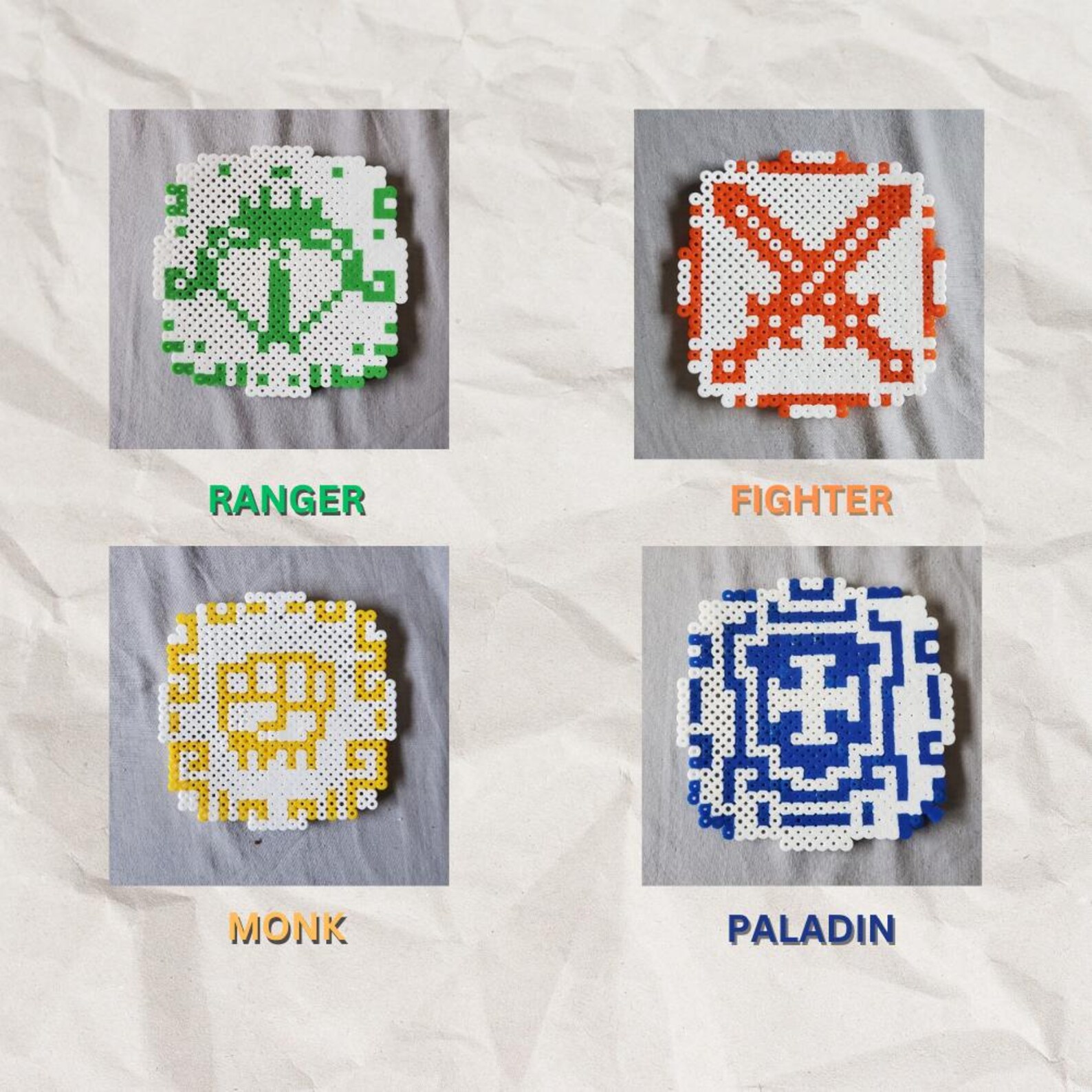 Handmade Dnd Themed Coasters – Unique Tabletop Decor for RPG Lovers ...