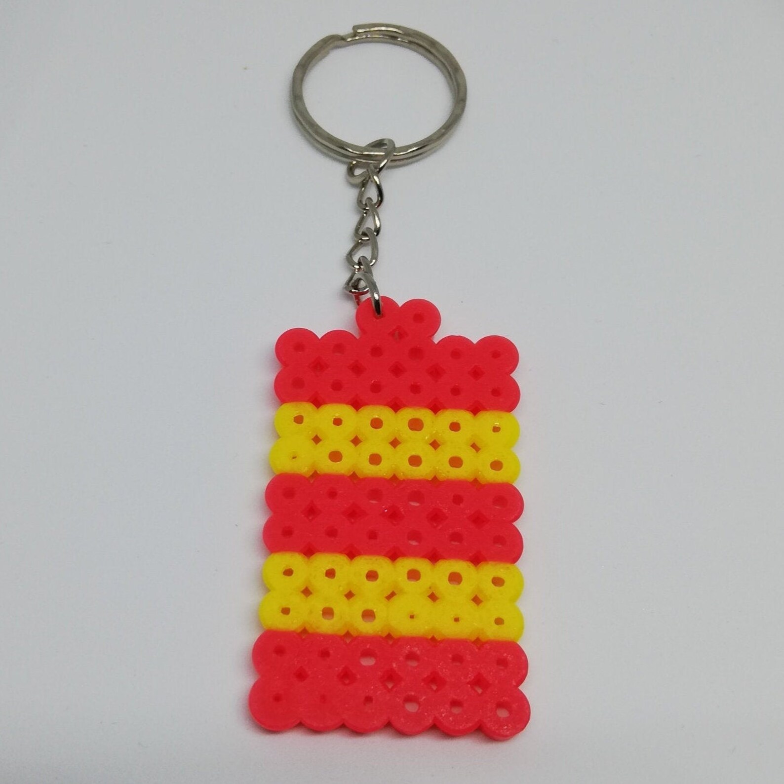 House Colour Keyrings Hama Bead - Etsy