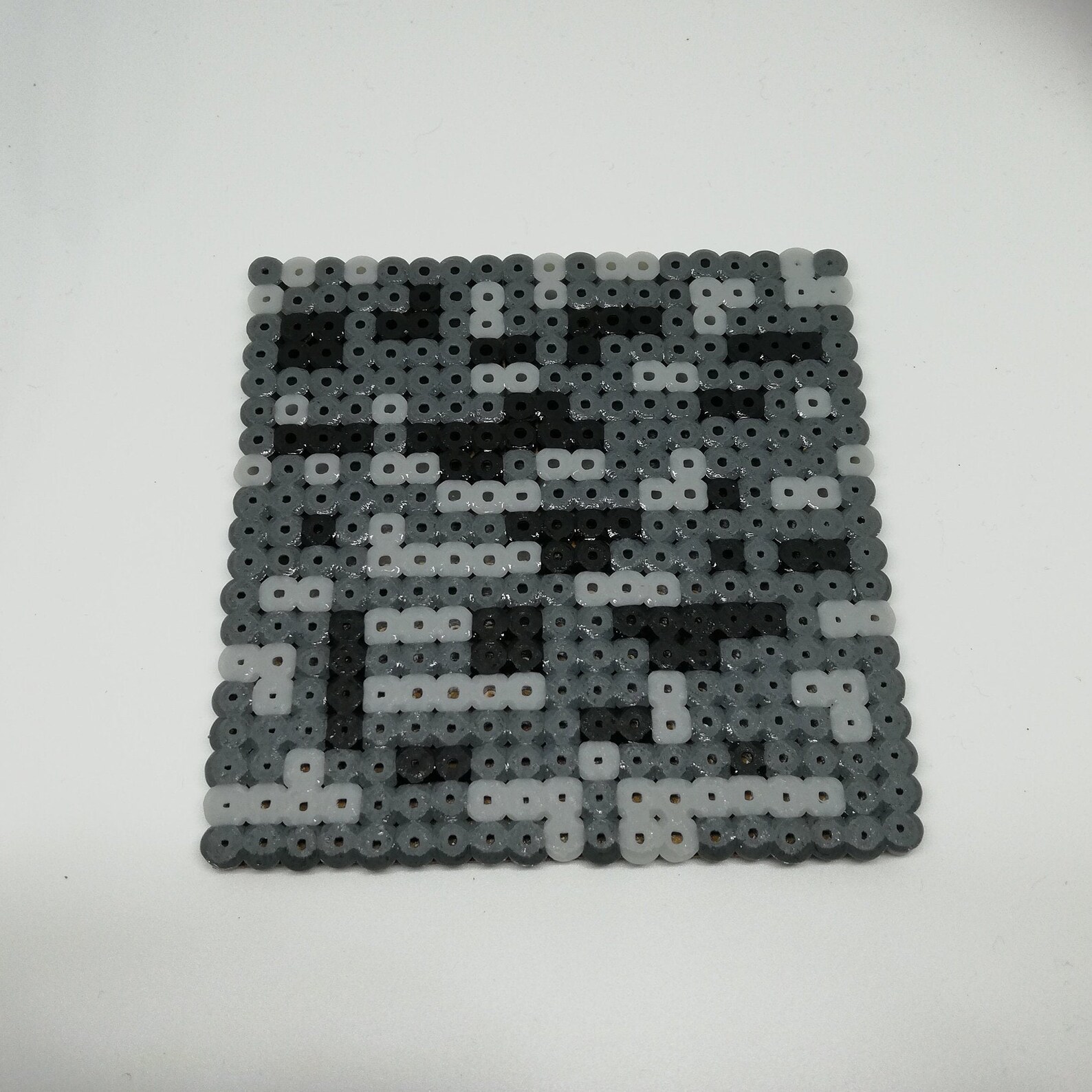 Minecraft Ore Hama Bead Coasters, Handmade Perler Beads Gold, Coal ...