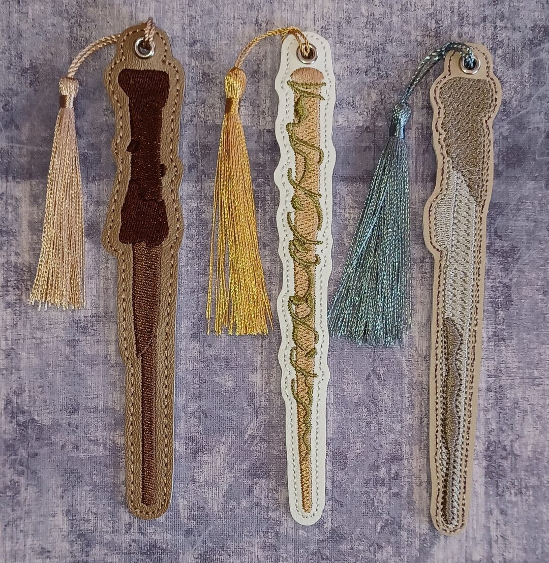 Set of 3 Wizard Bookmarks Set - Etsy