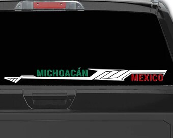 Mexico Map Eagle Republica Mexicana Bandera Flag Mexican Decal - Etsy