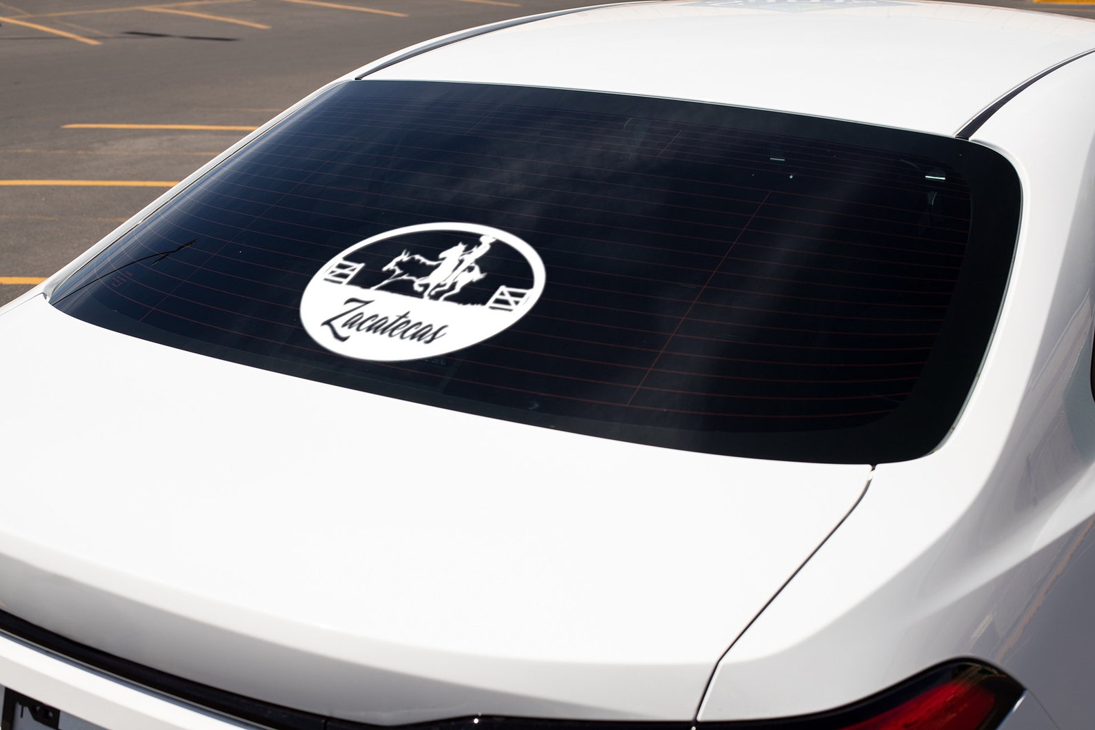 Zacatecas Decal Sticker Coleadero Charreada Rodeo Vinyl - Etsy