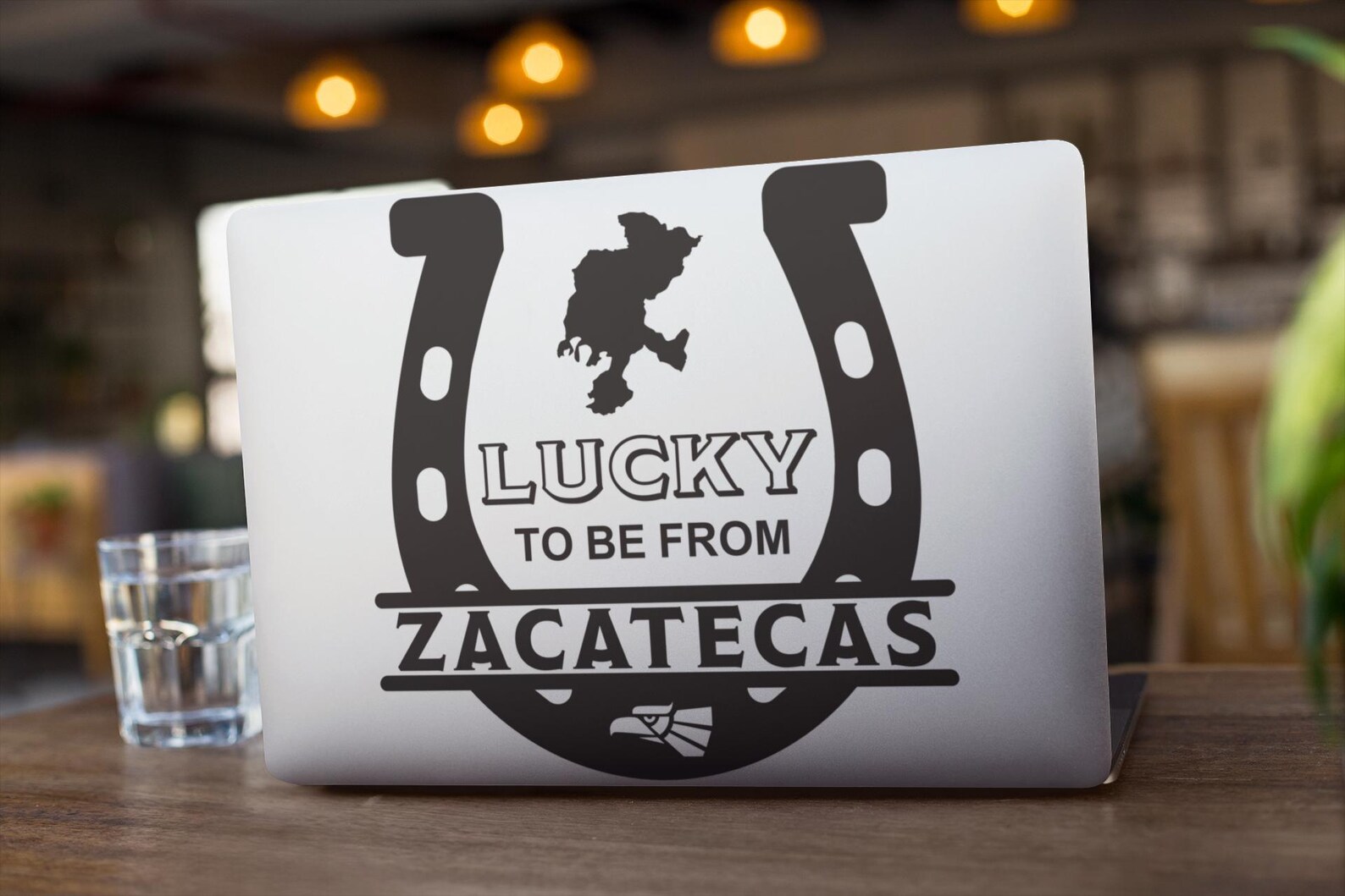 Lucky Horseshoe With Your Mexican State Stickers Para Trocas ...