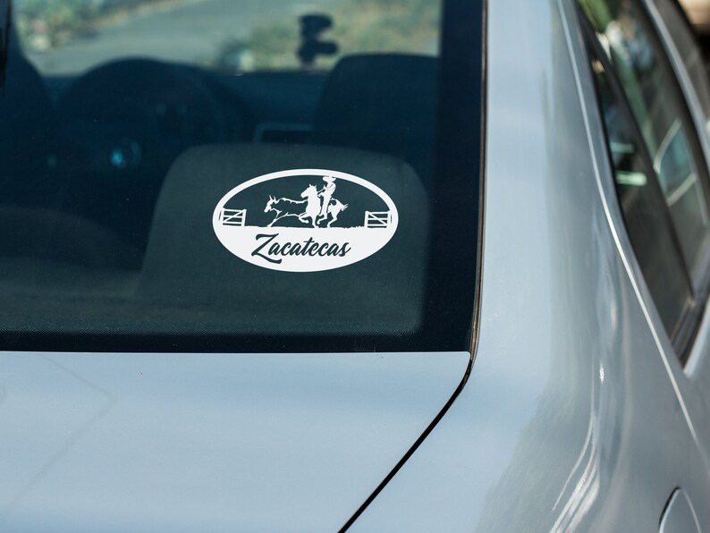 Zacatecas Decal Sticker Coleadero Charreada Rodeo Vinyl - Etsy