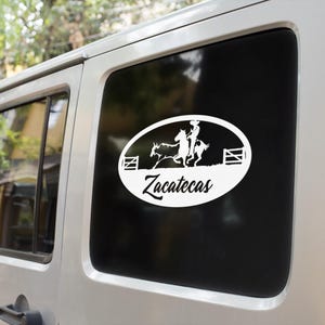 Mexico Decal Stickers Coleadero Charreada Rodeo Vinyl Stickers Para ...