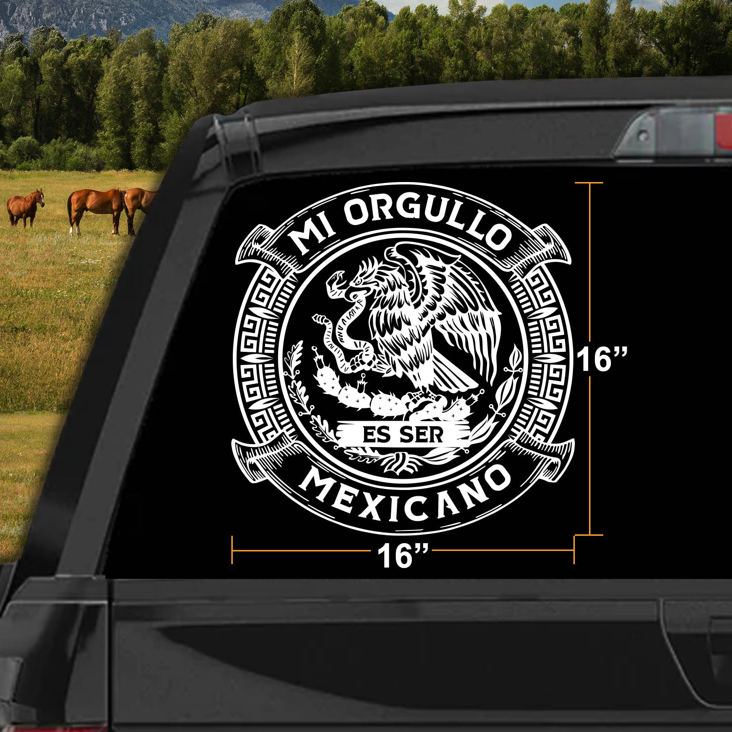 Mexico Decal Stickers for Cars and Trucks, Calcomanías Para Carros ...
