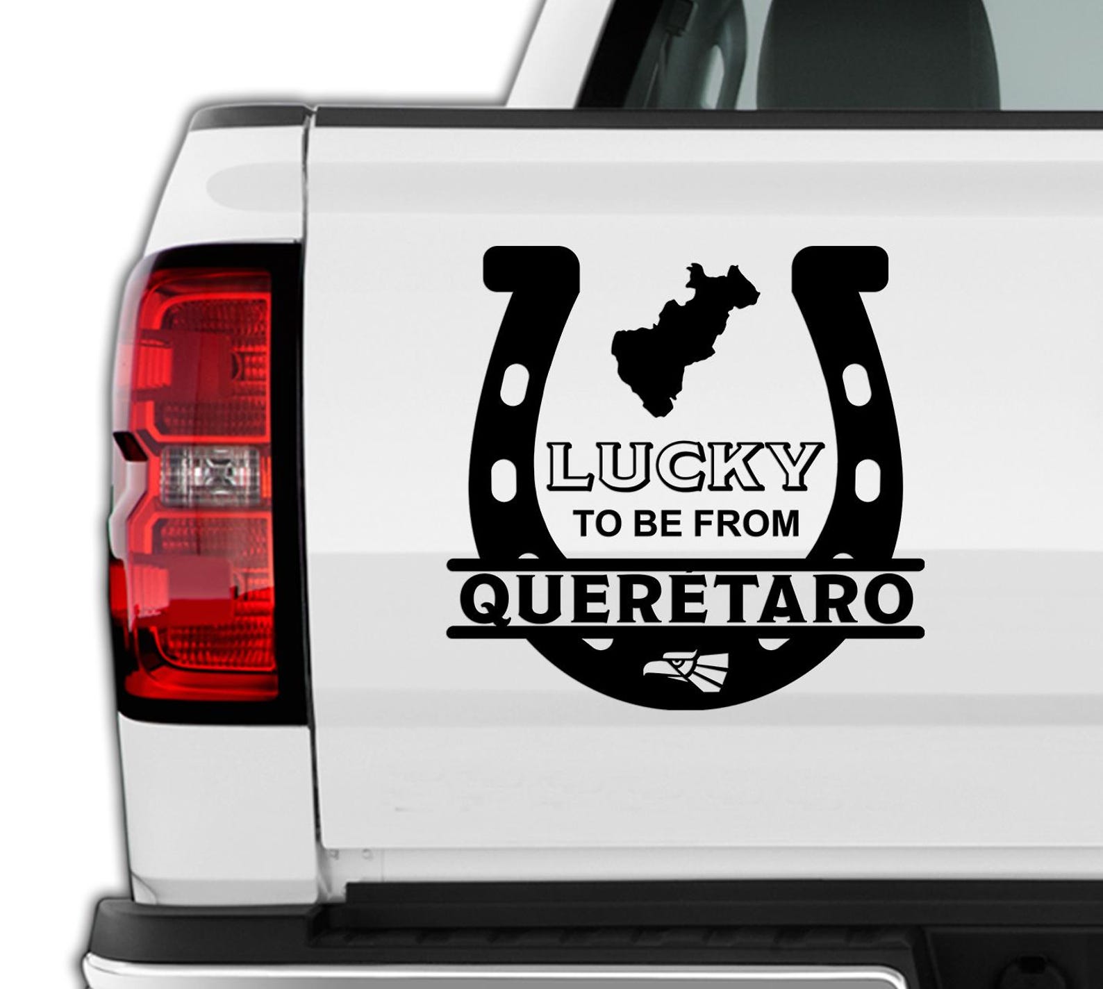 Lucky Horseshoe With Your Mexican State Stickers Para Trocas ...