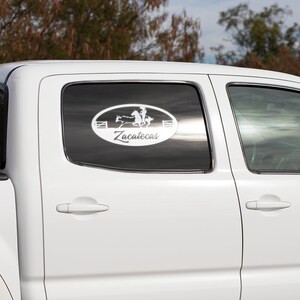 Zacatecas Decal Sticker Coleadero Charreada Rodeo Vinyl - Etsy