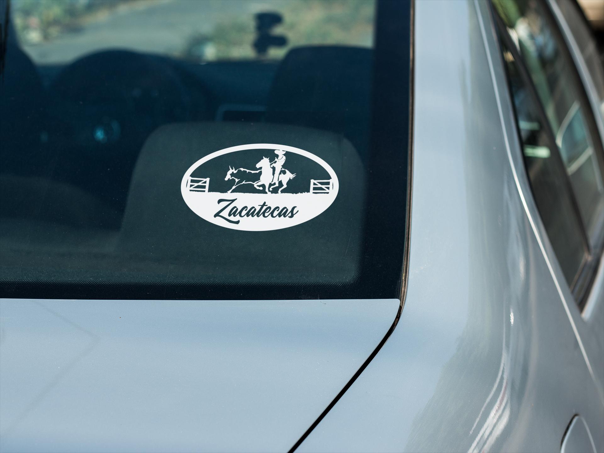 Mexico Decal Stickers Coleadero Charreada Rodeo Vinyl Stickers Para ...