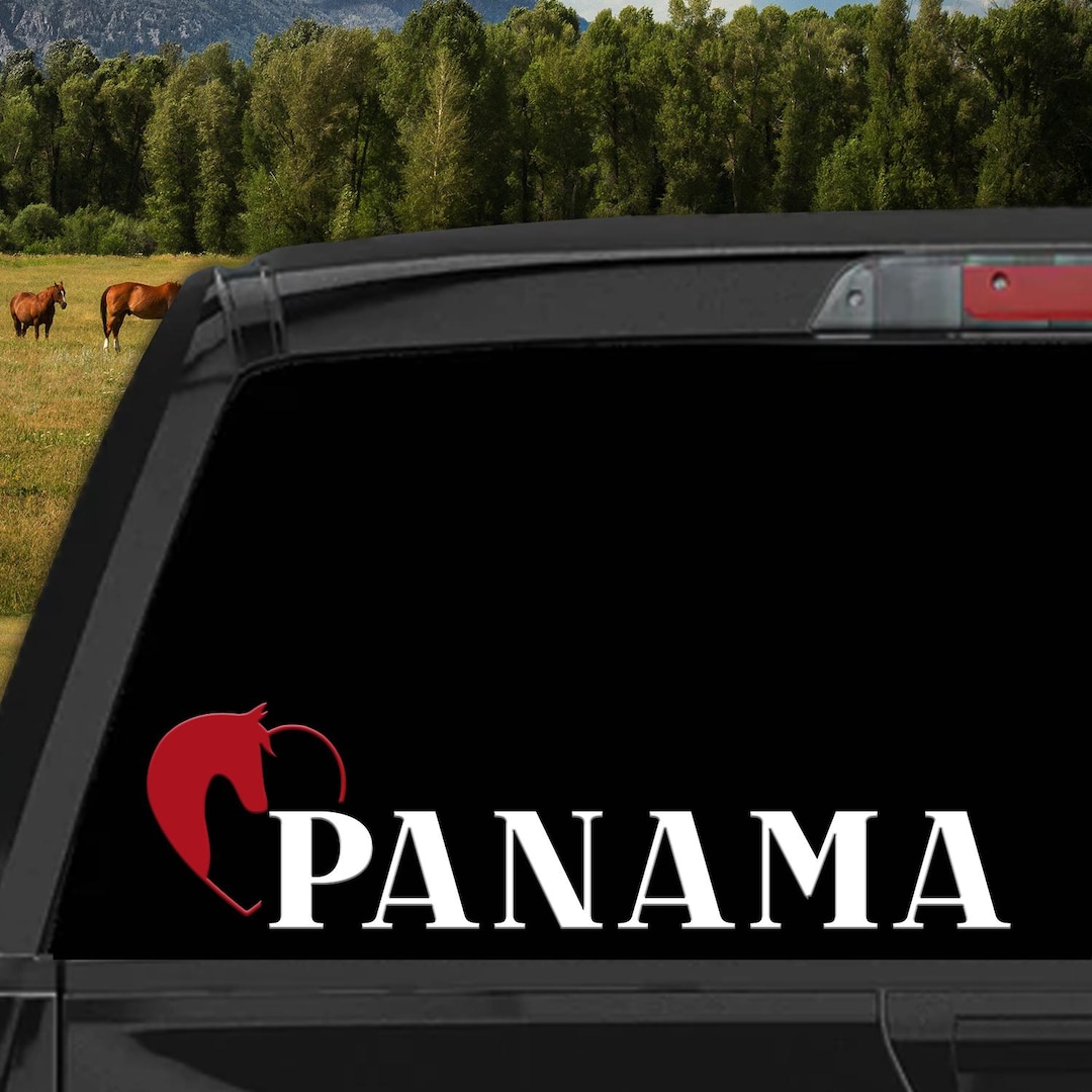 Western Panama Decal Stickers Para Carros Calcomanias Para Autos Panama ...