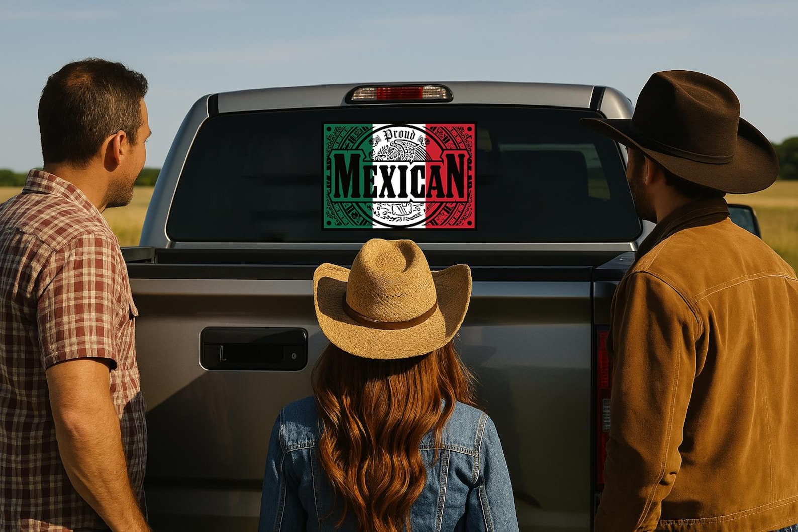 Proud Mexican Sticker Decal Mexican Heritage Vinyl Decal Orgullo ...