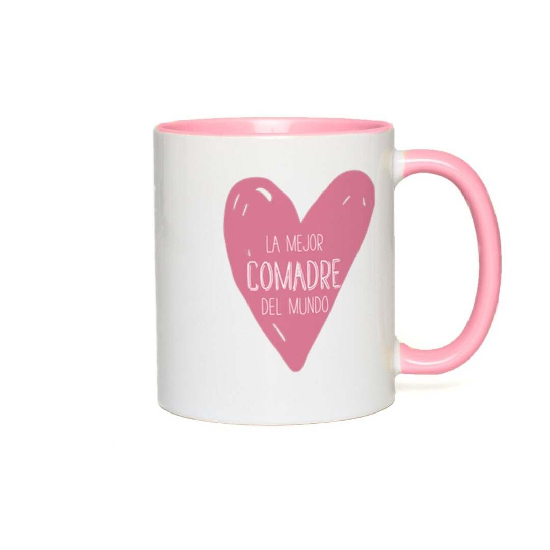 La Mejor Comadre Del Mundo Tea Coffee Mug Gift for Madrina in Spanish ...