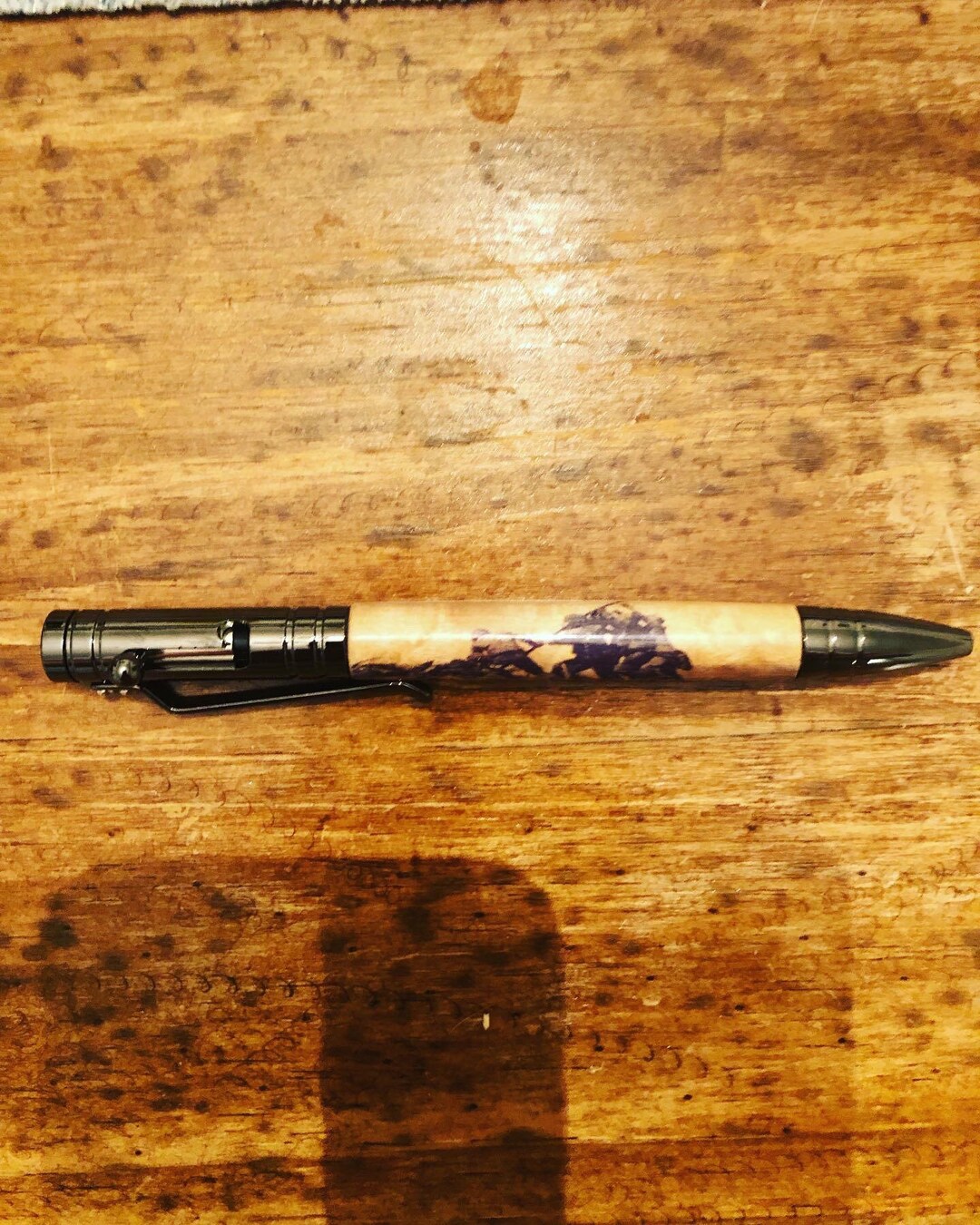 Bolt Action Ballpoint War Scene Pen for Retirement Military Gifts for ...