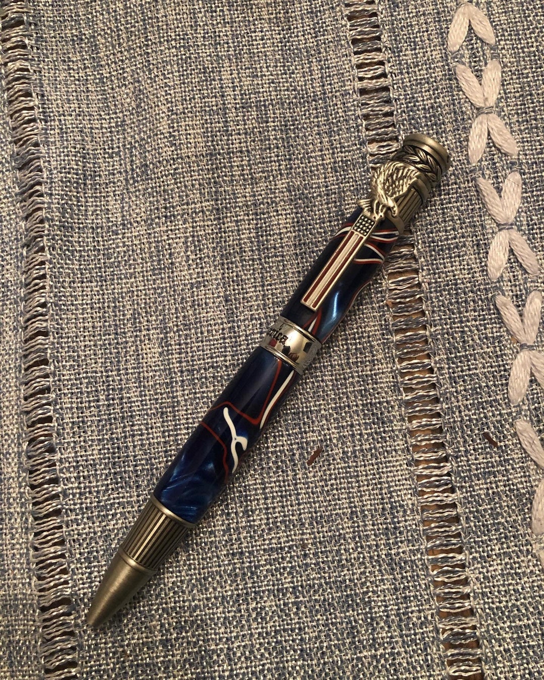 American Patriot Theme Ballpoint Custom Twist Pen American Flag and ...