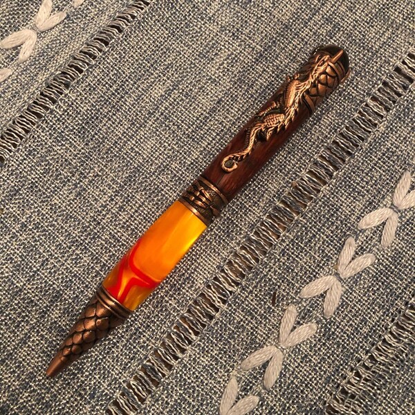 Dragon Fountain Pen - Etsy
