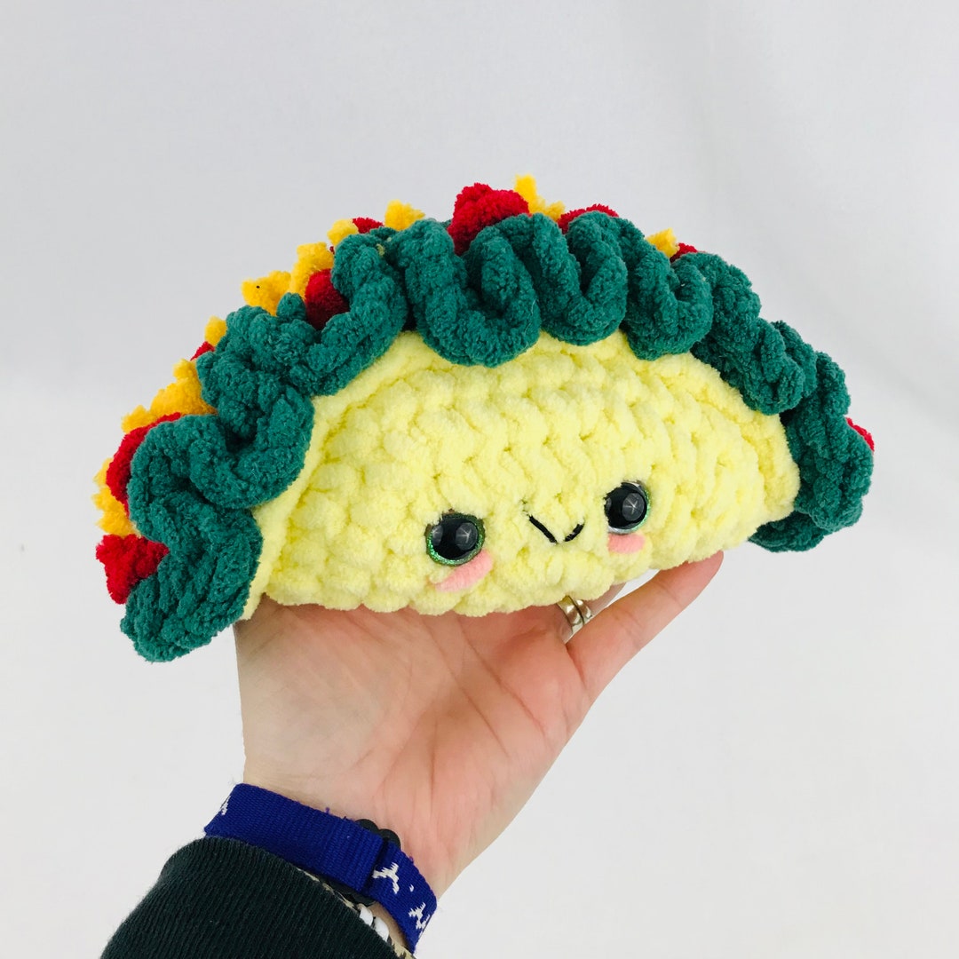 Tasty Taco Crochet Pattern - Etsy