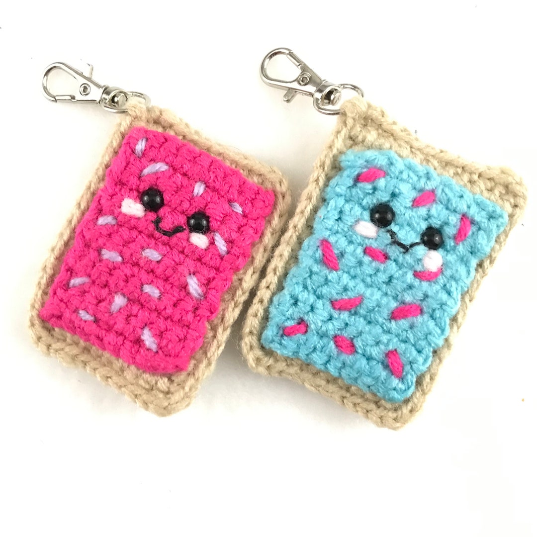 Amigurumi Crochet Poptart Keychain Pattern - Etsy