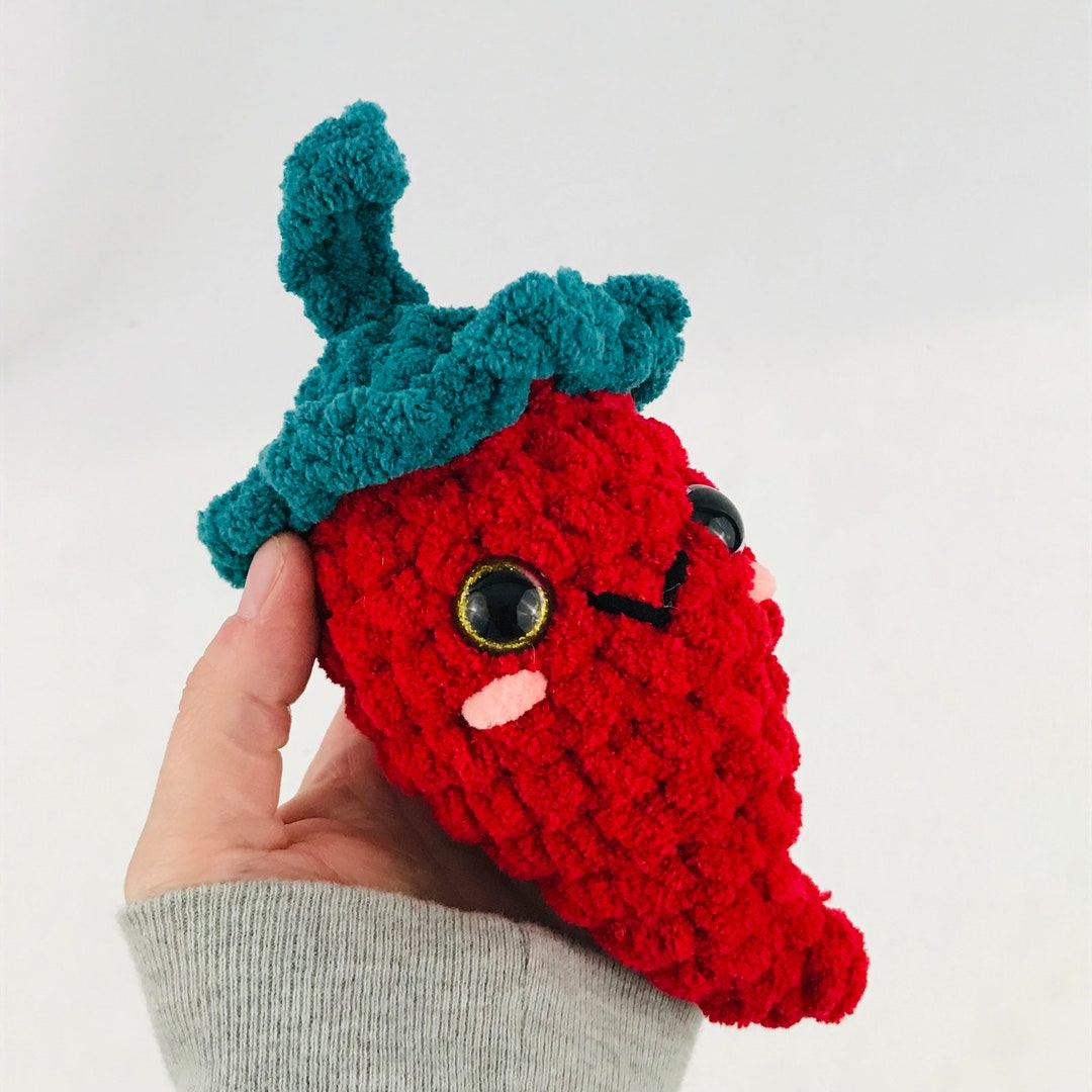 Rodeo Red Pepper Crochet Pattern - Etsy