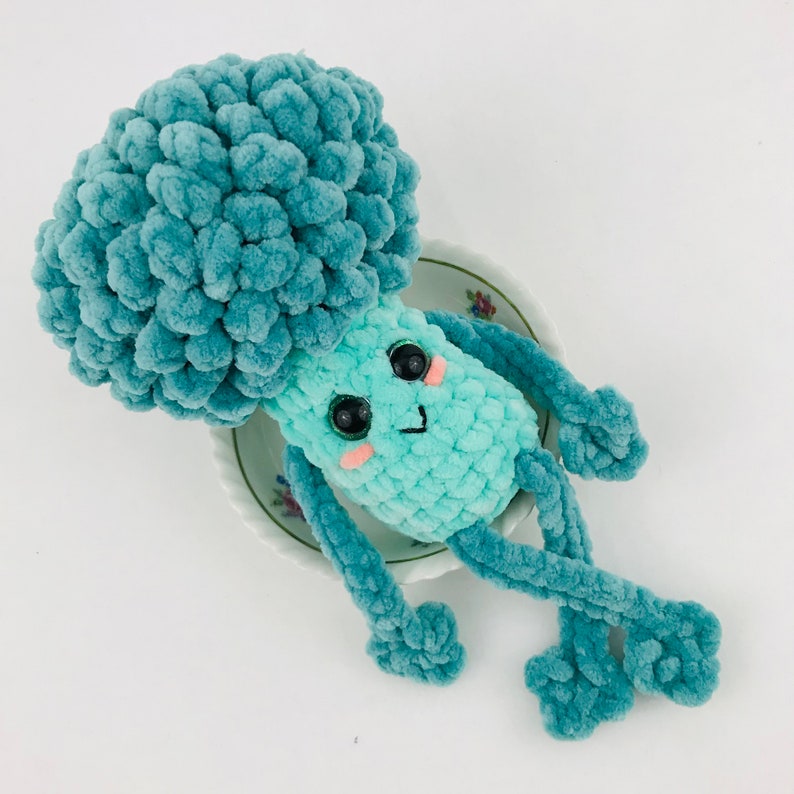 Brad Broccoli Crochet Pattern - Etsy