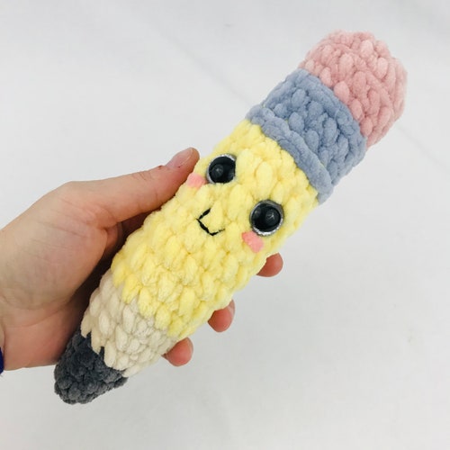 Sketch the Pencil Crochet Pattern - Etsy