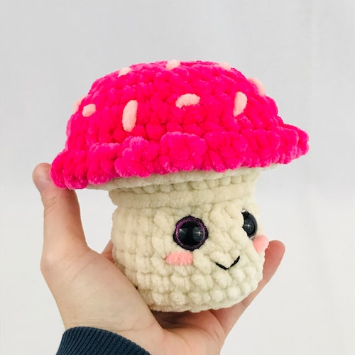 Large Mushroom no Sew Crochet Pattern Easy - Etsy